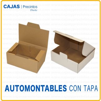Cajas de cartón: canal sencillo, doble, automontables y baratas de calidad